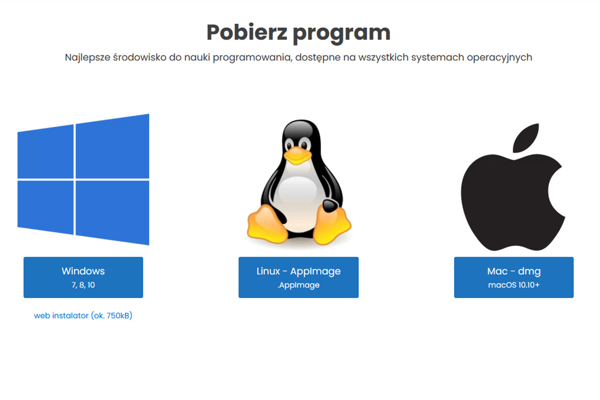 Instalacja programu - Code Designer