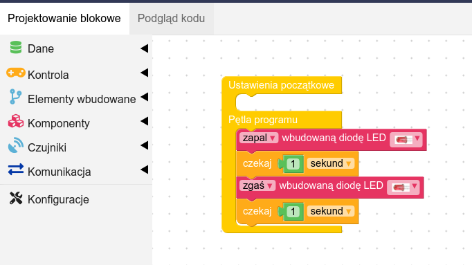 Obsługa programu - Code Designer