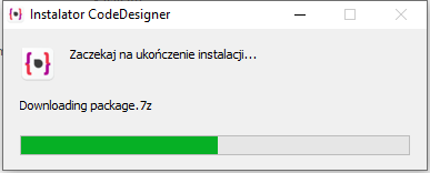 Instalacja programu - Code Designer