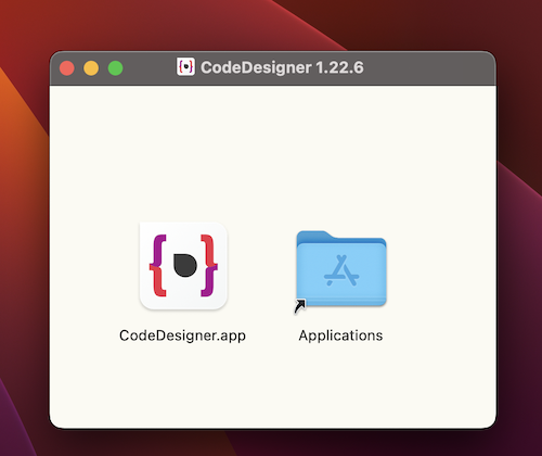Instalacja programu - Code Designer